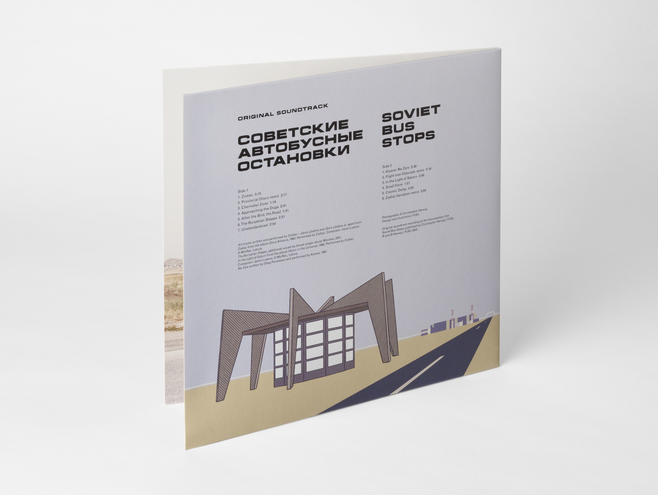 Soviet Bus Stops soundtrack LP | Current | Publishing / Bookshop | FUEL